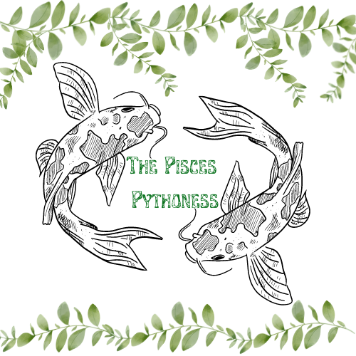 The Pisces Pythoness I Crystal Shop I Small Business